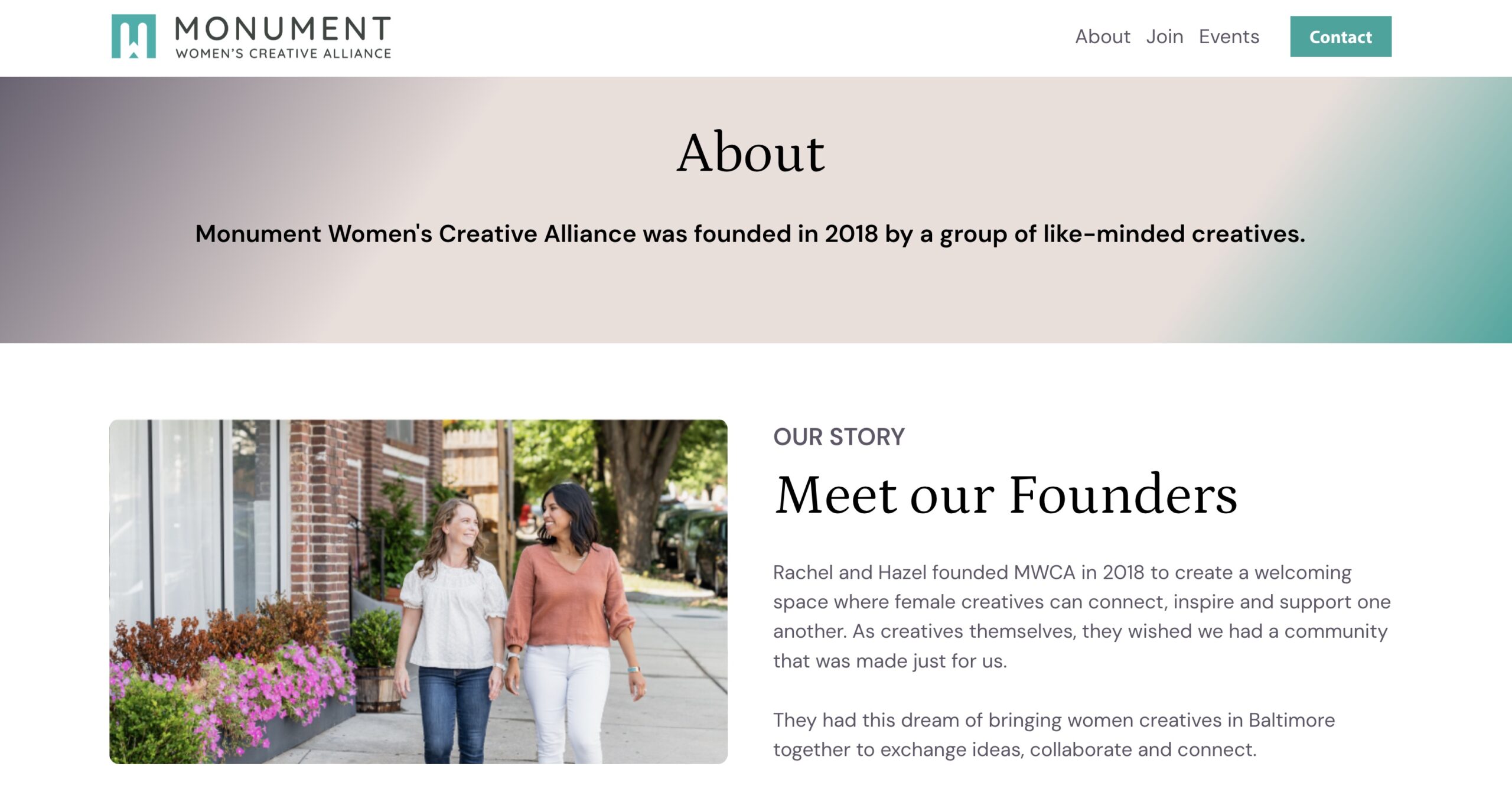 Building Creative Connections | Monument Women's Creative Alliance